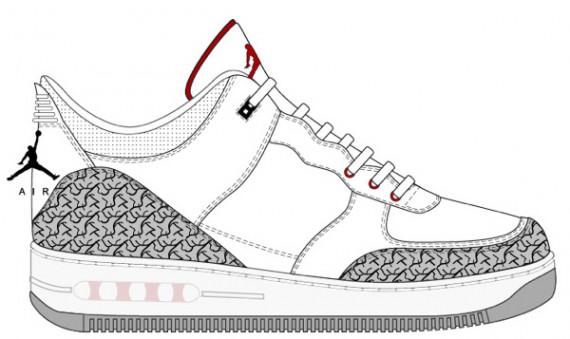 Air Jordan Force III (AJF 3) Fusion - Line Art Photos - SneakerNews.com