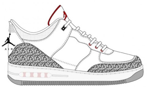 Air Jordan Force III (AJF 3) Fusion - Line Art Photos - SneakerNews.com