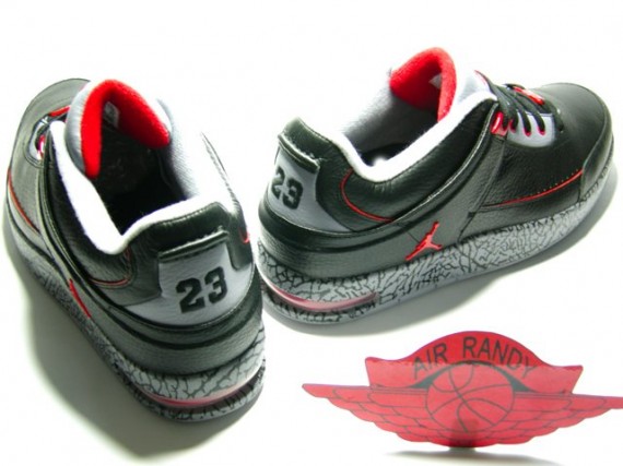 Air Jordan Classic '87 LE Black-Red-Cement - SneakerNews.com
