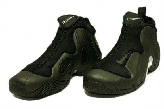 Nike Air Flightposite Retro - Black/Metallic Silver - SneakerNews.com