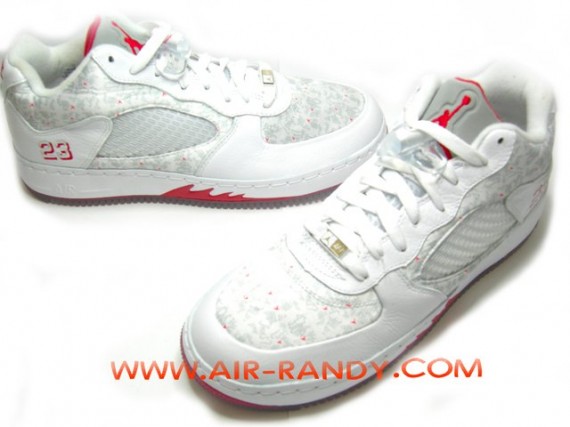 Air Jordan Force V (AJF 5) Fusion Low - "Is It The Shoes" White ...