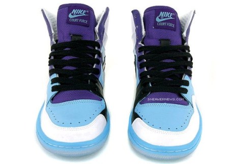 Nike Court Force Hi - White - Chill - Purple - SneakerNews.com