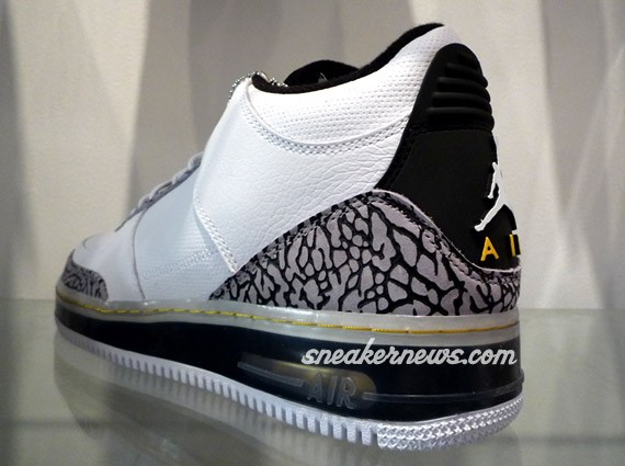 Air Jordan Force III (AJF 3) - White/Metallic Silver-Black-Varsity ...