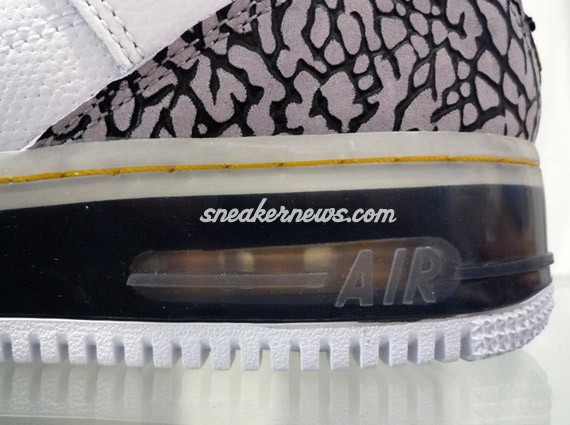 Air Jordan Force III (AJF 3) - White/Metallic Silver-Black-Varsity ...