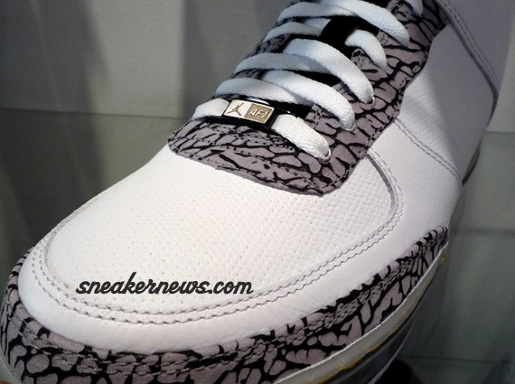 Air Jordan Force III (AJF 3) - White/Metallic Silver-Black-Varsity ...