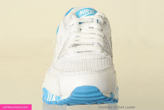 Nike WMNS Air Max 90 - Vivid Blue - Swirls - SneakerNews.com