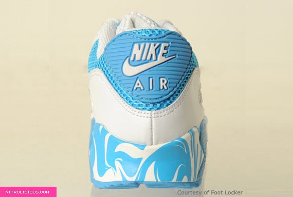 Nike WMNS Air Max 90 - Vivid Blue - Swirls - SneakerNews.com