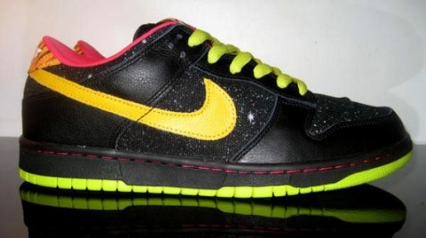 Nike Dunk Low Pro SB - Randy Colvin/Space Tiger - Black - Lightning ...