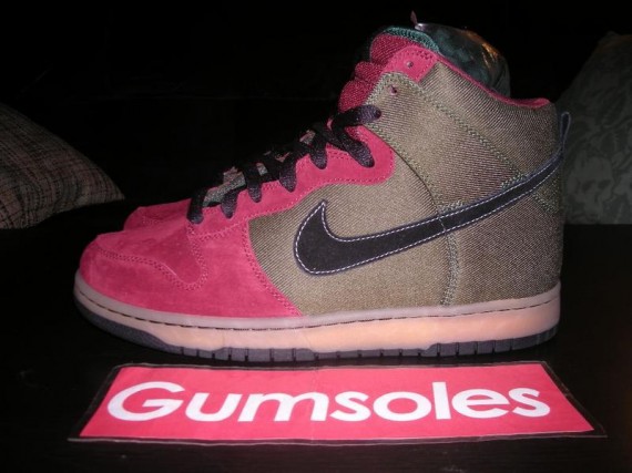 Nike Dunk High Pro SB - Forest - Black - Pink - Goofy Boy - SneakerNews.com