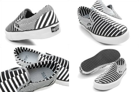 Vans Vault Striped Slip-On LX - SneakerNews.com