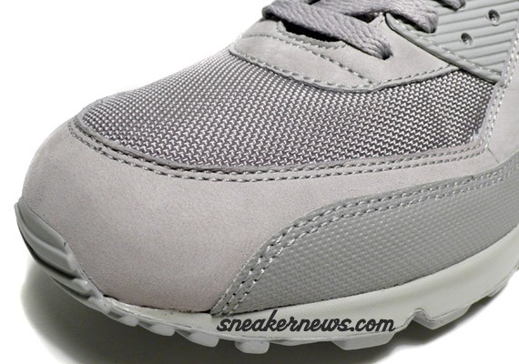 Nike Air Max 90 Premium - All Grey - "Try On" - SneakerNews.com