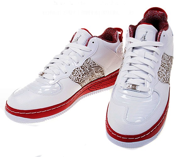 Air Jordan Force XX (AJF 20) Low- White - Red - SneakerNews.com