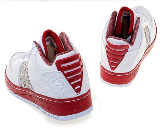 Air Jordan Force XX (AJF 20) Low- White - Red - SneakerNews.com