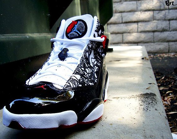 Air Jordan Six Rings LS - White - Black - Red - Laser - SneakerNews.com