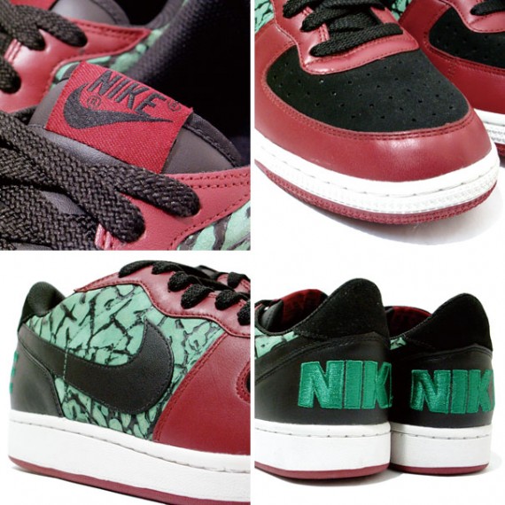 Nike Terminator Low Premium - Black - Red - Green - SneakerNews.com