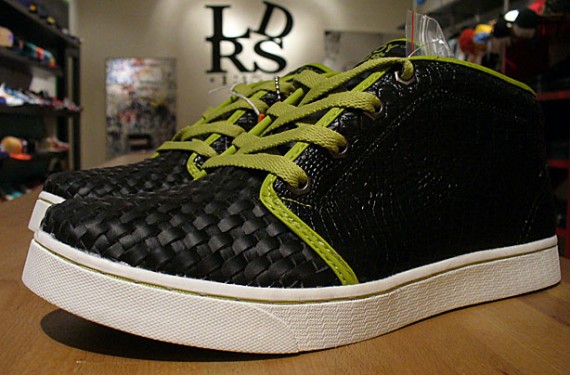 Greedy Genius x Lupe Fiasco - Paratrooper Mid - Woven Reptile Leather ...