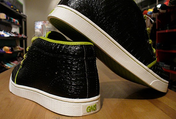 Greedy Genius x Lupe Fiasco - Paratrooper Mid - Woven Reptile Leather ...