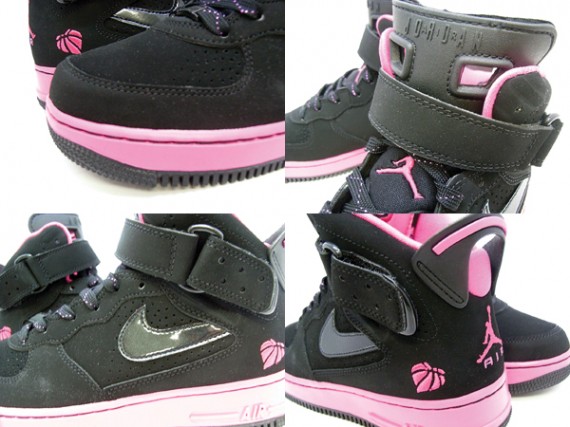 Air Jordan Force VI (AJF 6) GS - Black - Pink - SneakerNews.com