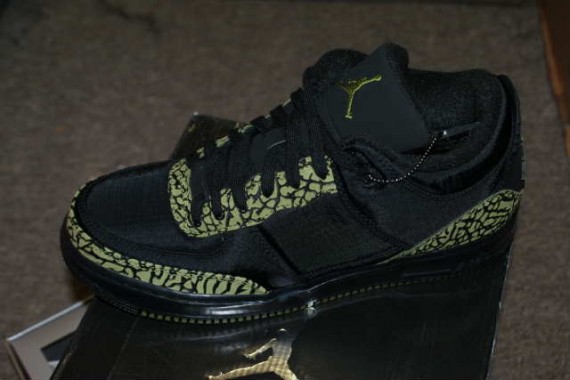 Air Jordan Force III (AJF 3) - Black - Scenery Green - SneakerNews.com