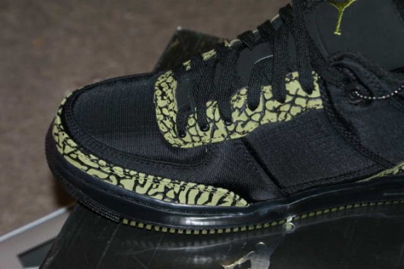 Air Jordan Force III (AJF 3) - Black - Scenery Green - SneakerNews.com