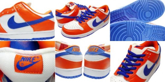 Nike Dunk Low Pro SB - Danny Supa - Safety Orange - Hyperblue - White ...