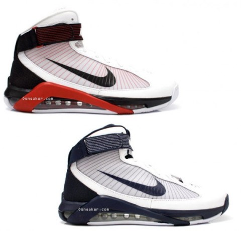 Nike Hypermax - White - Red + White - Navy - SneakerNews.com