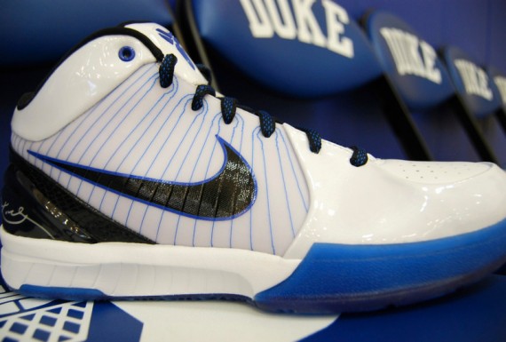 Nike Zoom Kobe IV - Duke - Home & Away PE - SneakerNews.com