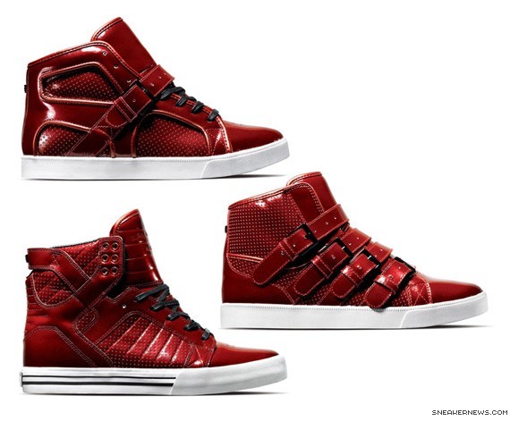 Supra NS Burgundy Collection - SneakerNews.com