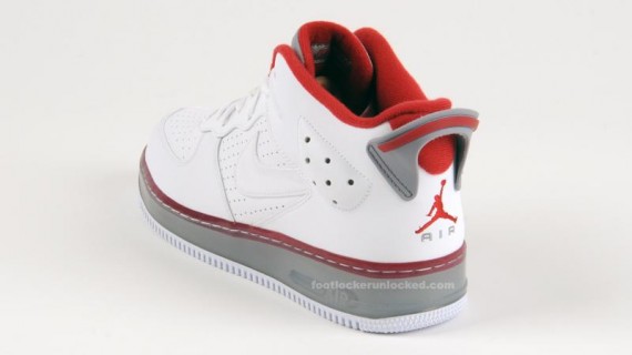 Air Jordan Force VI (AJF6) 5/8 - White - Stealth - Varsity Red ...