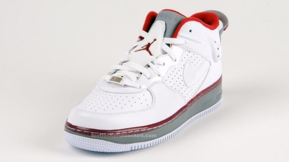 Air Jordan Force VI (AJF6) 5/8 - White - Stealth - Varsity Red ...