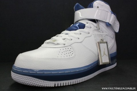 Air Jordan Force VI High - White - Court Blue - University Blue ...