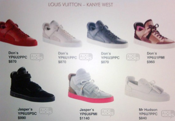 Kanye West x Louis Vuitton Collection - Price Confirmation - SneakerNews.com