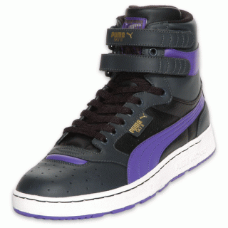 Puma Sky II Hi Weave - Black - Purple - SneakerNews.com