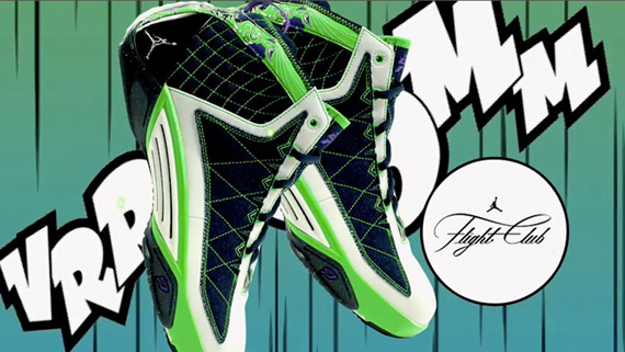 Jordan CP3.II - Denim - Mean Green - Superhero Edition @ Flight Club ...