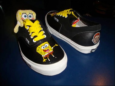 Pharrell x Spongebob x Vans Era Custom - SneakerNews.com