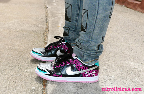 SBTG x nitro:licious - Sawtooth Poison Ivy Dunk Low - SneakerNews.com