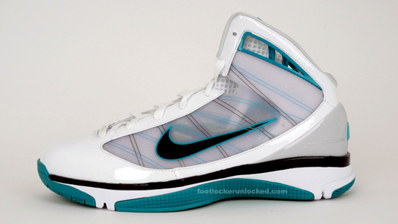 Nike Hyperize - White - Aquamarine - Grey - November '09 - SneakerNews.com