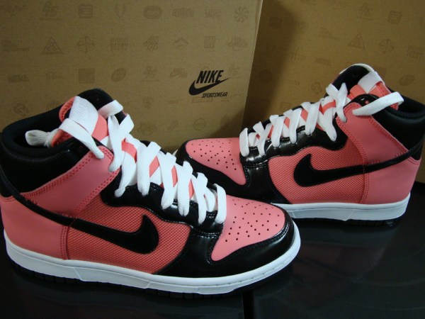 Nike Dunk High WMNS - Pink - Black - White - SneakerNews.com