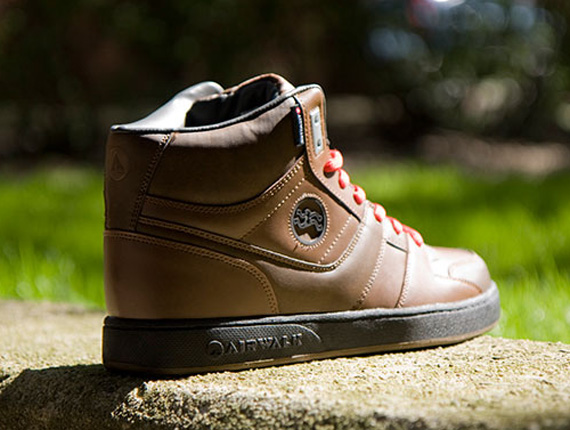 Staple x Airwalk 1.0 - Light Brown - Red - SneakerNews.com