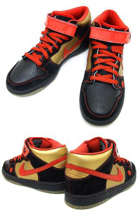 Nike Dunk Mid Pro SB - Money Cat Mid - Black - Chile Red - SneakerNews.com