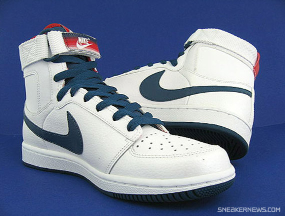 Nike Dynasty High LE - White - Navy - Red - SneakerNews.com