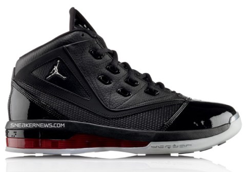 Air Jordan 16.5 - Black - Varsity Red - Detail Look - SneakerNews.com