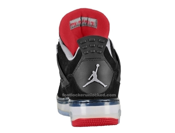 Air Jordan Force Fusion IV (4) - Black - Varsity Red - Stealth - New ...