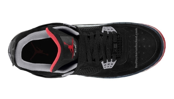 Air Jordan Force Fusion IV (4) - Black - Varsity Red - Stealth - New ...