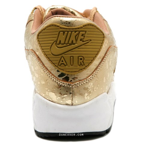 Nike Air Max 90 - Gold Splatter - SneakerNews.com