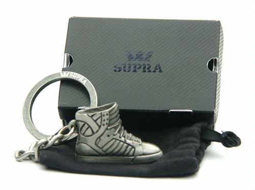 Supra Skytop Keychain - Gold + Silver + Black - SneakerNews.com