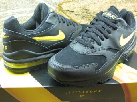 Nike Air Burst - Black - Varsity Maize - Unreleased Sample ...