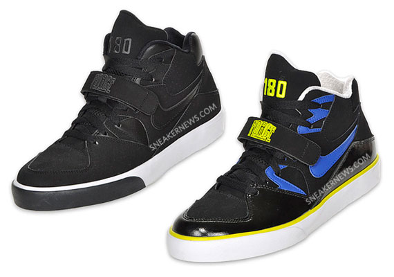 Nike Auto Force 180 - Black - Hyper Blue - Lime + Black - White ...