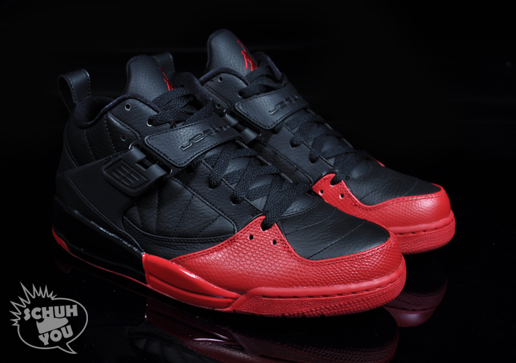 Air Jordan Flight 45 - Black - Varsity Red - New Images - SneakerNews.com