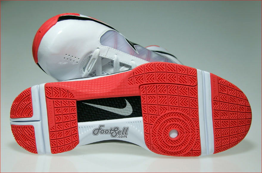 Nike Hyperize - White - Black - Hot Red - SneakerNews.com